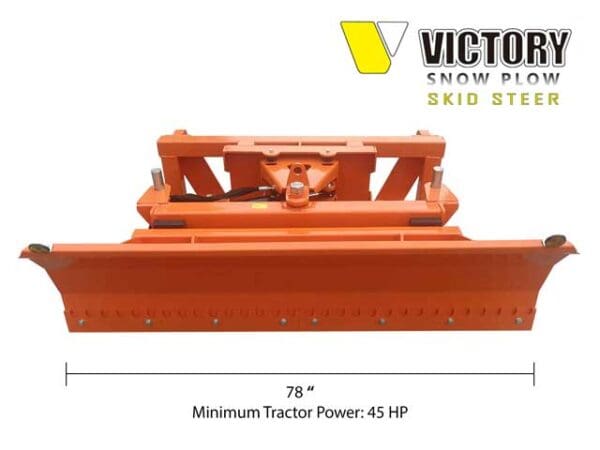 Skid Steer Snow Plow | Tractor Snow Plow | Front Mount Snow Plows